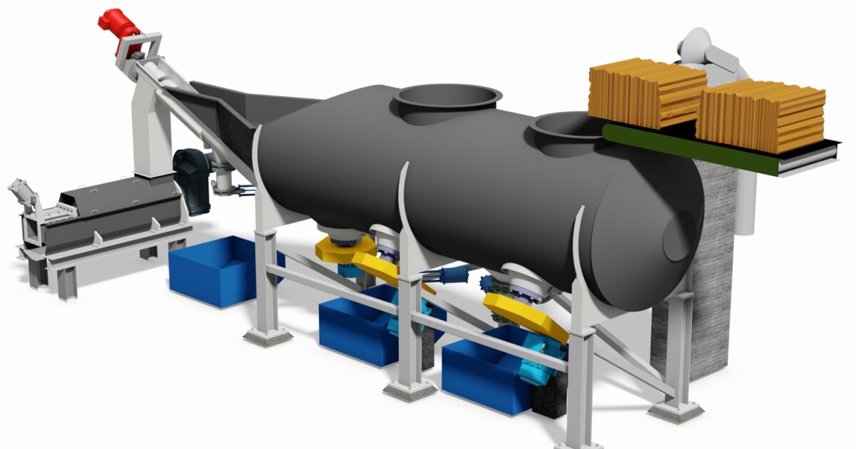 New concept revolutionises the sorting of recycled paper and waste ...